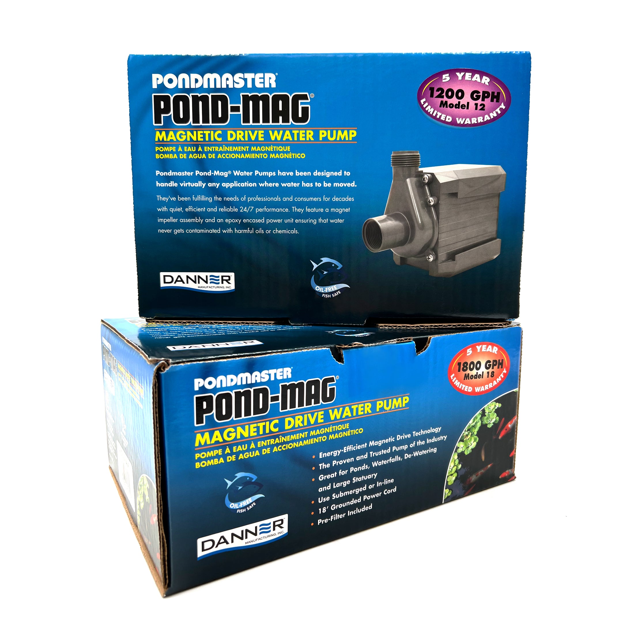 Pondmaster Pond-Mag Magnetic Drive Water Pumps – Danner Manufacturing
